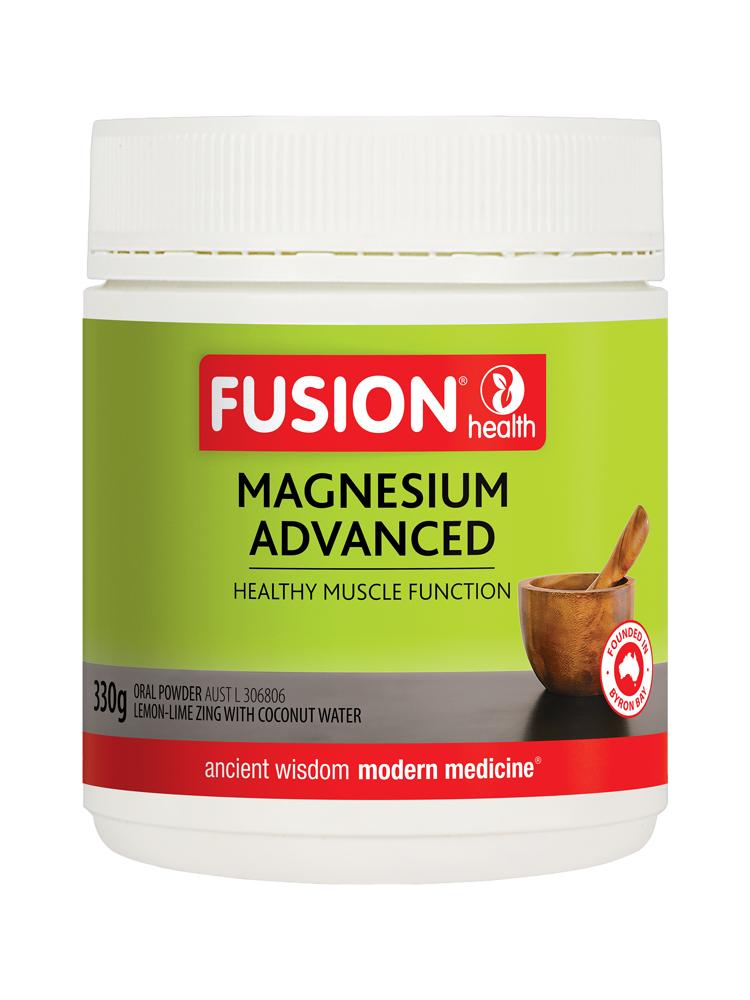 Fusion Magnesium Advanced Powder Lemon-Lime Zing – Mammoth Health
