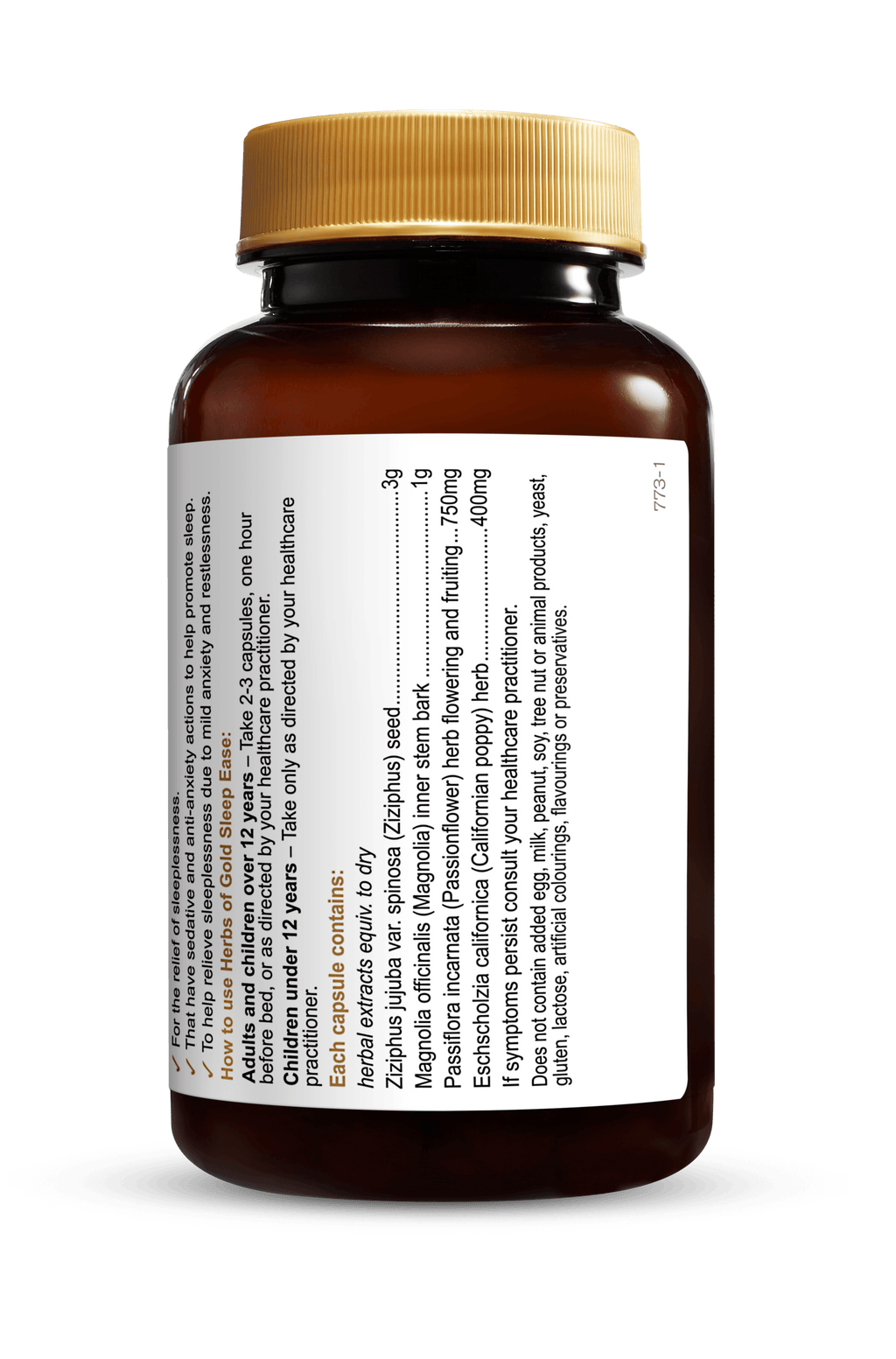 Herbs of Gold Sleep Ease – Mammoth Health